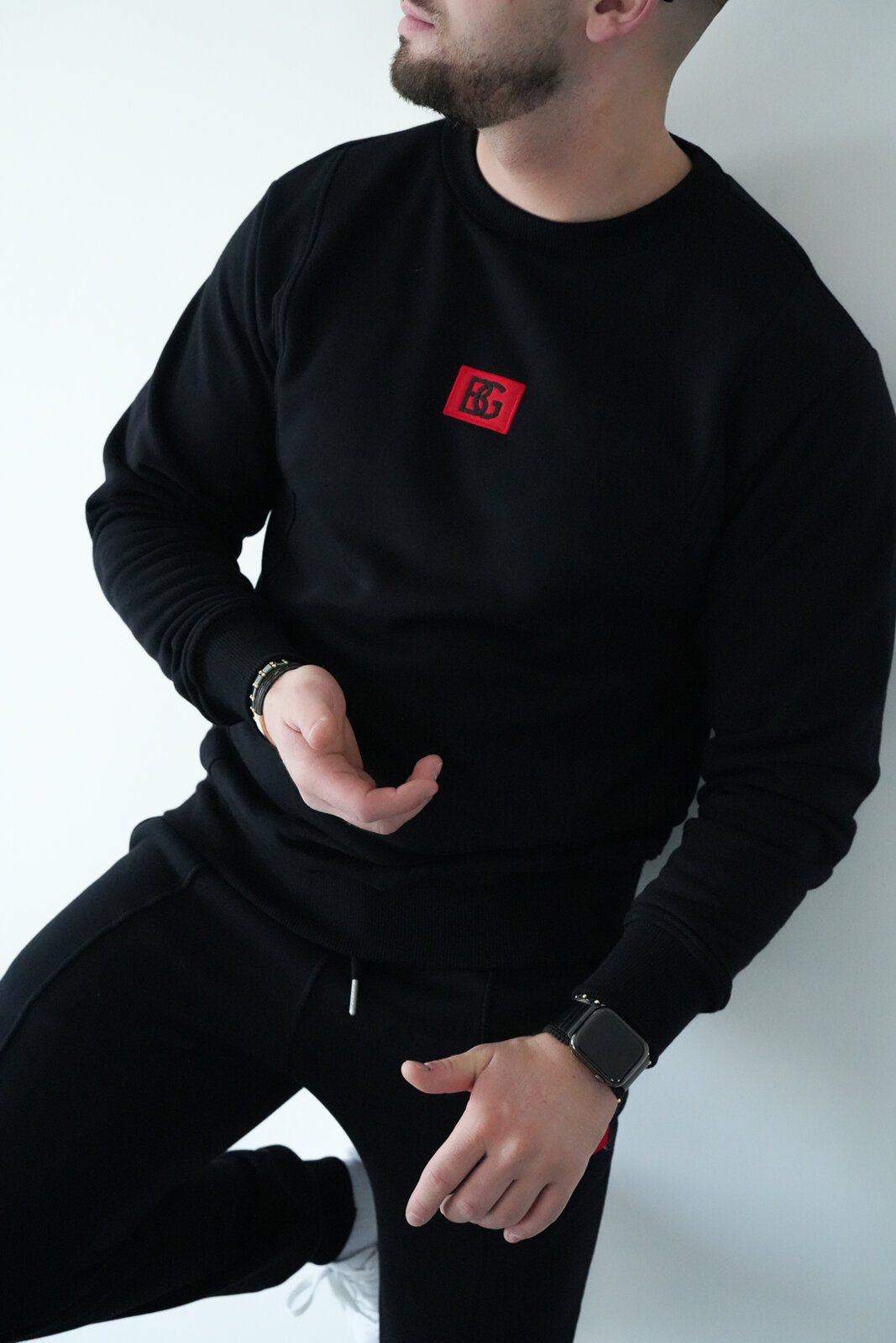 BLUZA BG ASAP | CZARNY - Escoli