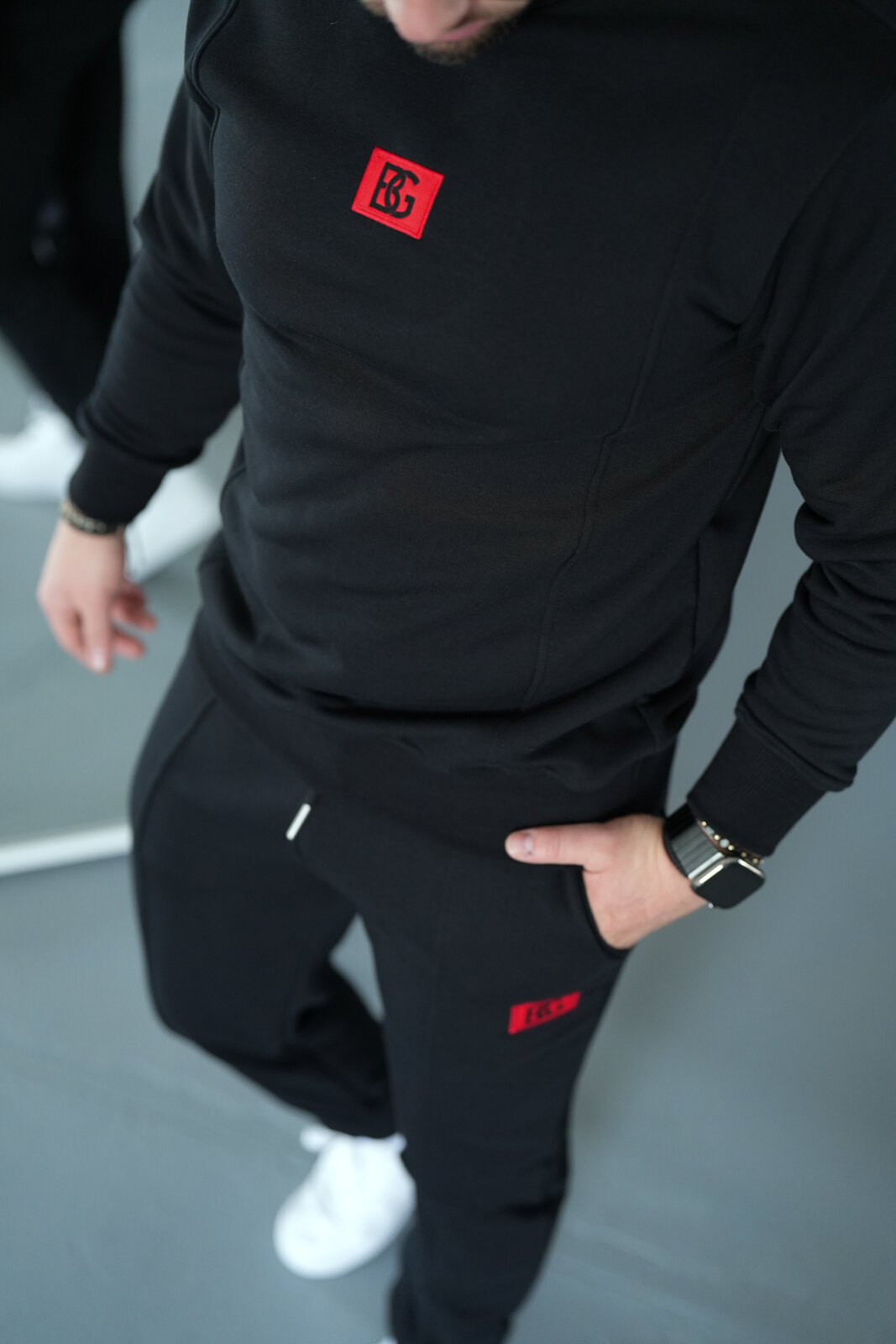 BLUZA BG ASAP | CZARNY - Escoli