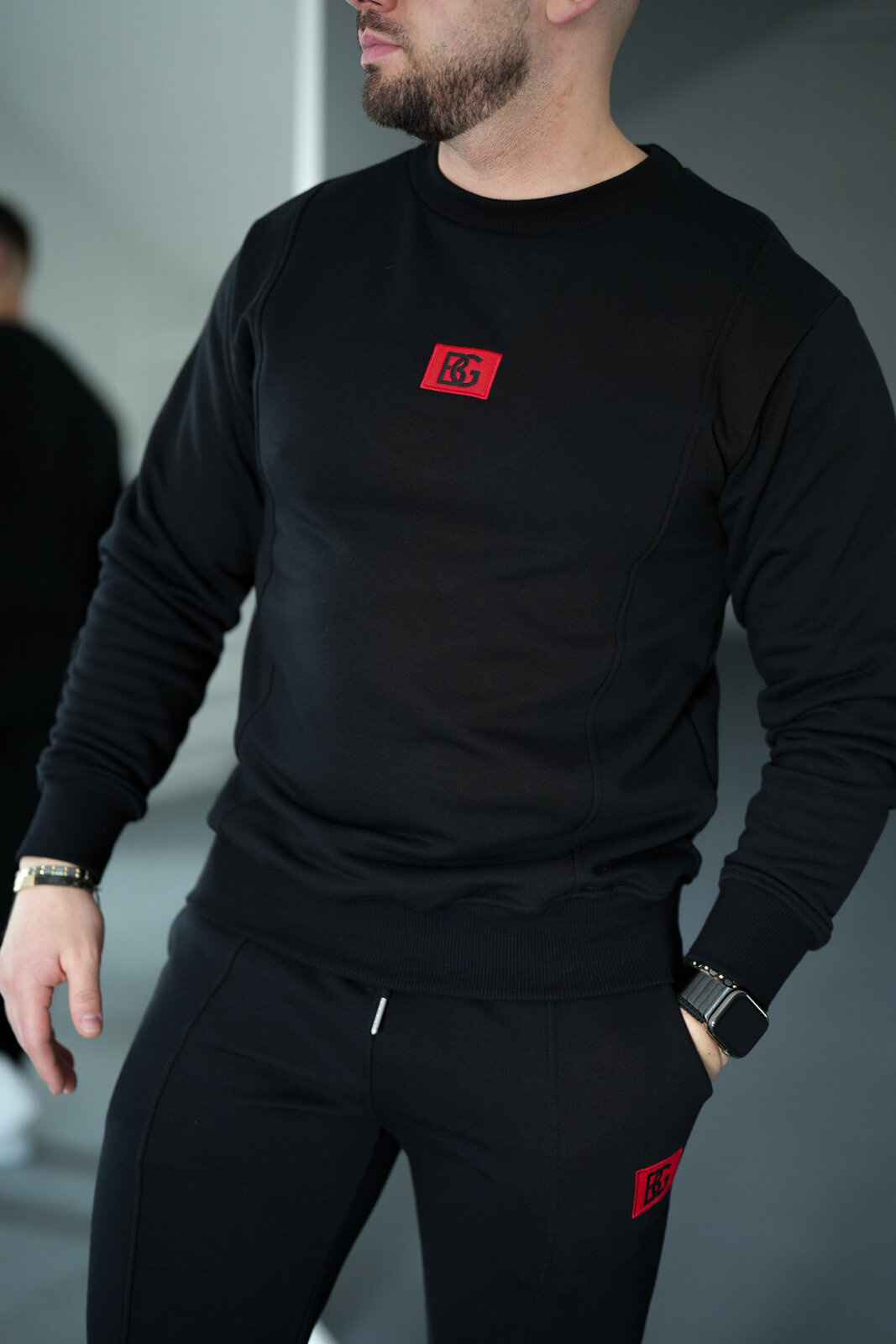 BLUZA BG ASAP | CZARNY - Escoli