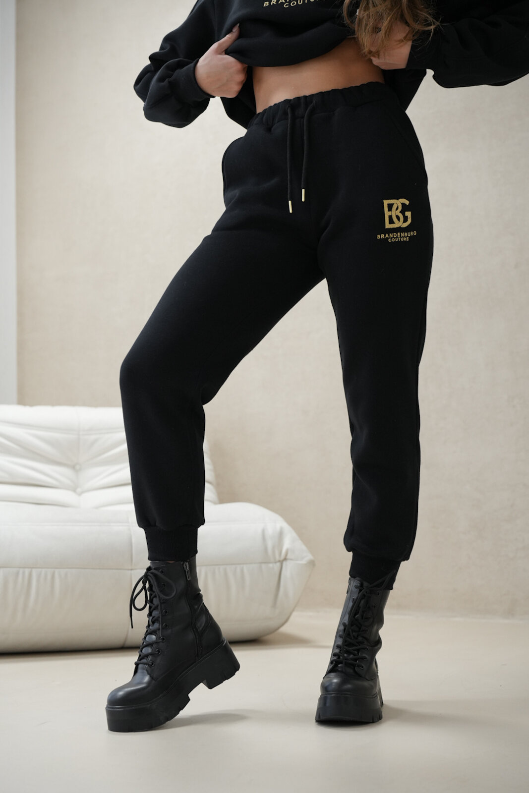 DRES DAMSKI BG CINAMOON | CZARNY - Escoli