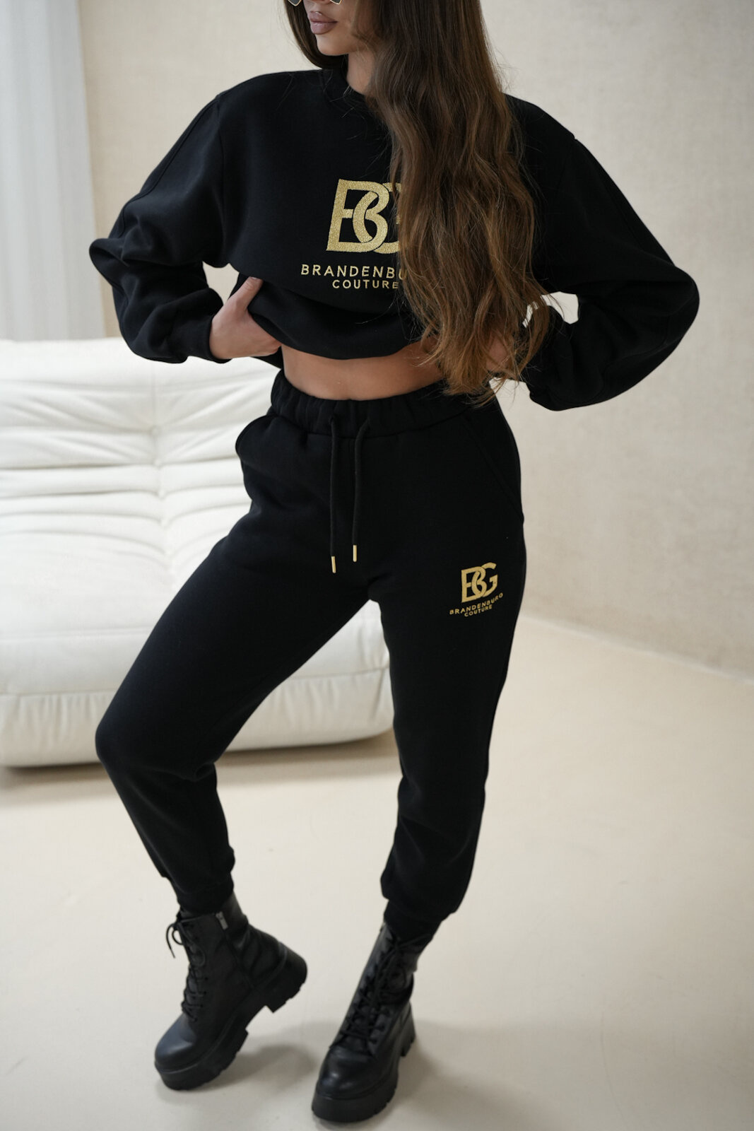 DRES DAMSKI BG CINAMOON | CZARNY - Escoli