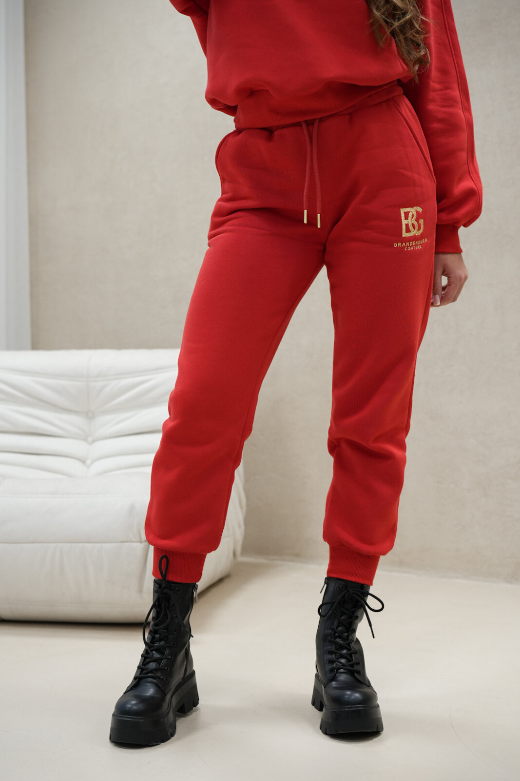 DRES DAMSKI BG CINAMOON | CZERWONY - Escoli